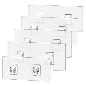 Vmiya 5 Pack Shower Caddy Adhesive Replacement Shower Adhesive Strips Shower Caddy Shelf