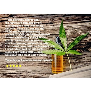 2 Pack - DrugExam Made in USA Most Sensitive Marijuana THC 15 ng/mL Single Panel Drug Test Kit - Marijuana Drug Test with 15 ng/mL Cutoff Level for Detecting Any Form of THC (2)
