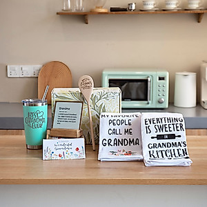 UNNESALT Grandma Gifts - Birthday Gifts for Grandma from Grandkids, Granddaughter, Grandson - New Grandma Gifts, Christmas Mothers Day Gift For Grandma - 20oz Tumbler