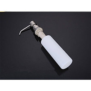 Siderit ABS Sink Soap Dispenser, Kitchen/Bath Soap Lotion Pump Dispenser with 12 OZ Bottle, 3 Inch Nozzle,