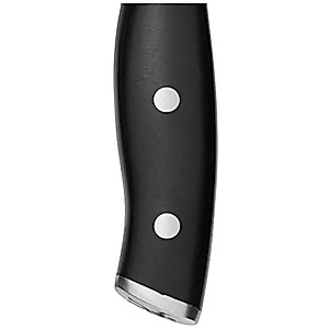 HENCKELS Forged Accent Razor-Sharp 4-Piece Steak Knife Set, Black, German Engineered Knife Informed by over 100 Years of Mastery