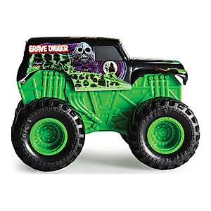 Monster Jam, Official Grave Digger Rev ‘N Roar Monster Truck, 1:43 Scale