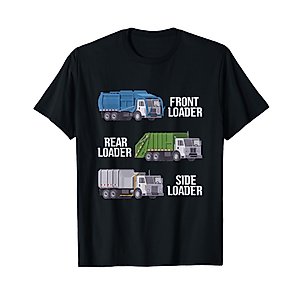 Recycling Trash Waste Separation Garbage Truck T-Shirt