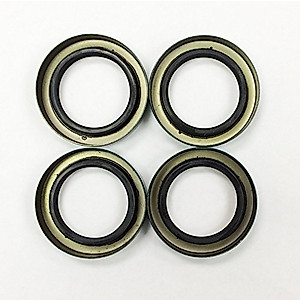 LIBRA Set of 4 Trailer Hub Grease Seals E-Z Lube 3500 lbs Axle 1.719 x 2.565-22028