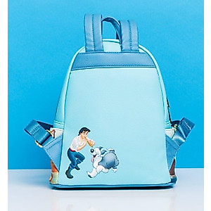 Loungefly Disney The Little Mermaid Ariel Scene Womens Double Strap Shoulder Bag Purse