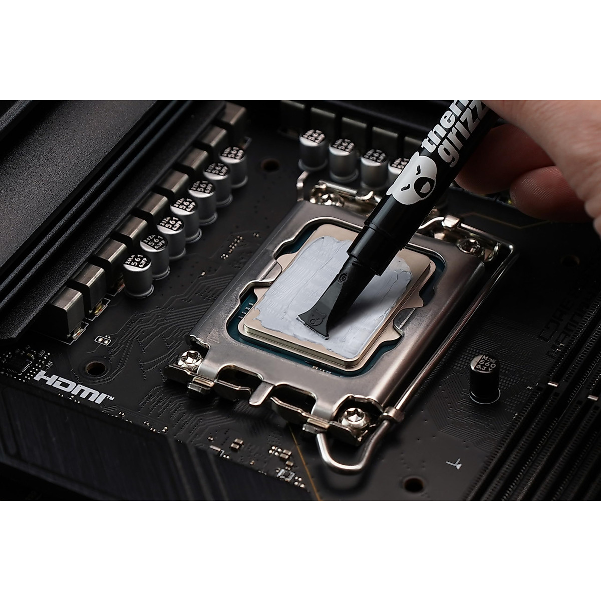 Thermal Grizzly - Kryonaut - 5.55 Gram/1.5 ml - Extremly High Performance Thermal Paste - For Demanding Applications and Overclocking CPU/GPU/PS4/PS5/Xbox