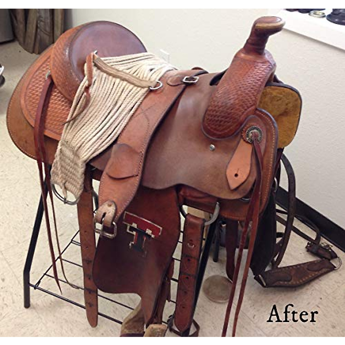 Chamberlains Leather Milk Saddle Tack Salve Conditioner Formula No. 8, 12 Ounce