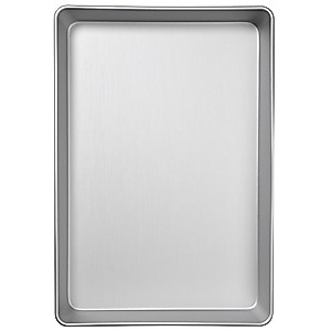 Wilton Performance Pans Aluminum Large Sheet Cake Pan, 12 x 18-Inch, Aluminum