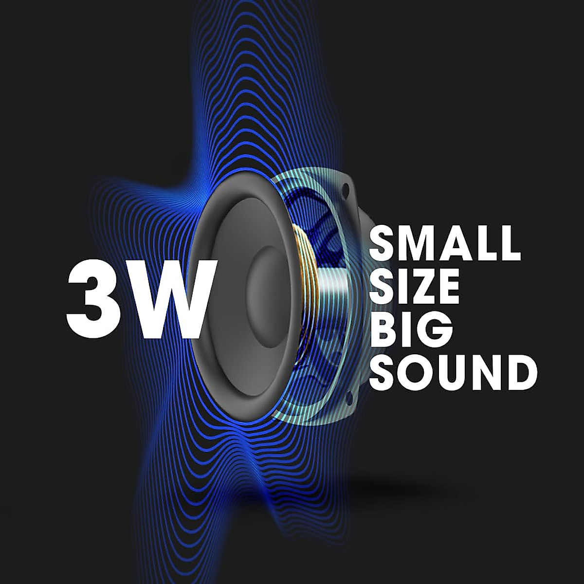 NHL Buffalo Sabres ShockBox LED Wireless Bluetooth Speaker, Team Color