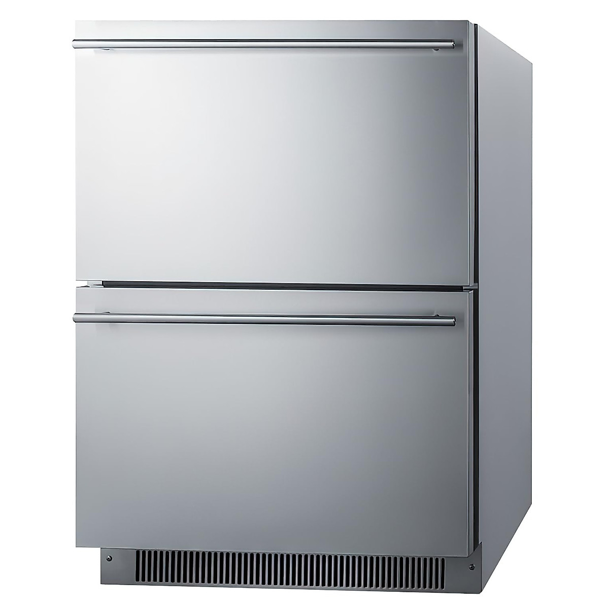 Summit Appliance ADFD2D24PNR 24" Wide 2-Drawer All-Freezer; ADA Compliant; Panel-ready Drawer Fronts (Panels Not Included); Temperature Alarm; Door Alarm; For Indoor/Outdoor Use; Fan-forced Cooling