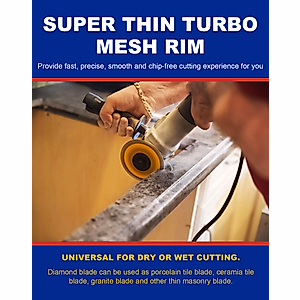 2 Pcs/Lot Super Thin Diamond Saw Blade Porcelain Cutting Blade for Cutting Granite Marbles Tiles (4.5-2pcs)……