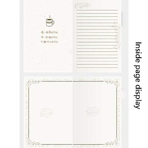 YIAAN Writing Notepads B6 Notebook Creative Password Lock Journal PU Leather Combination Lock Diary Digital Password Locking Journal Diary Thick Paper (Color : Grey)