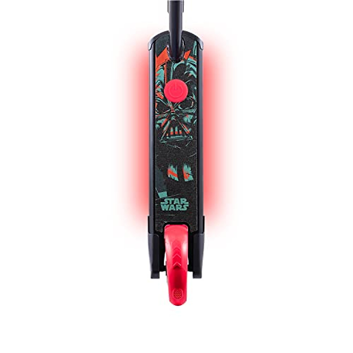 Jetson Disney Darth Vader Kids' Electric Scooter, 7 Miles Per Hour, 4 Miles Max Range, 60-Watt Motor, Light-Up Deck, Height-Adjustable Handlebar, Ages 8+, JDRVDR-ELE