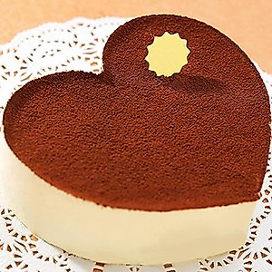 6/8/10 Inch Heart Shaped Cake Pan,Aluminum Cake Tray for Wedding Birthday Anniversary, Kitchen Baking Bread Cheesecake Non-stick Cake Mold 8Inch