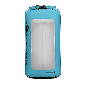 Sea to Summit View Dry Sack, See-Thru Dry Bag, 20 Liter, Pacific Blue