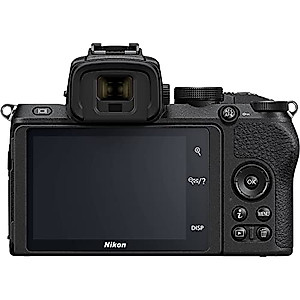 Nikon Z50 Mirrorless Camera Body Only Camera Bundle + Accessories (64Gb Additional Memory, Extra Battery, Tripod, Gadget Bag and More) (Renewed)