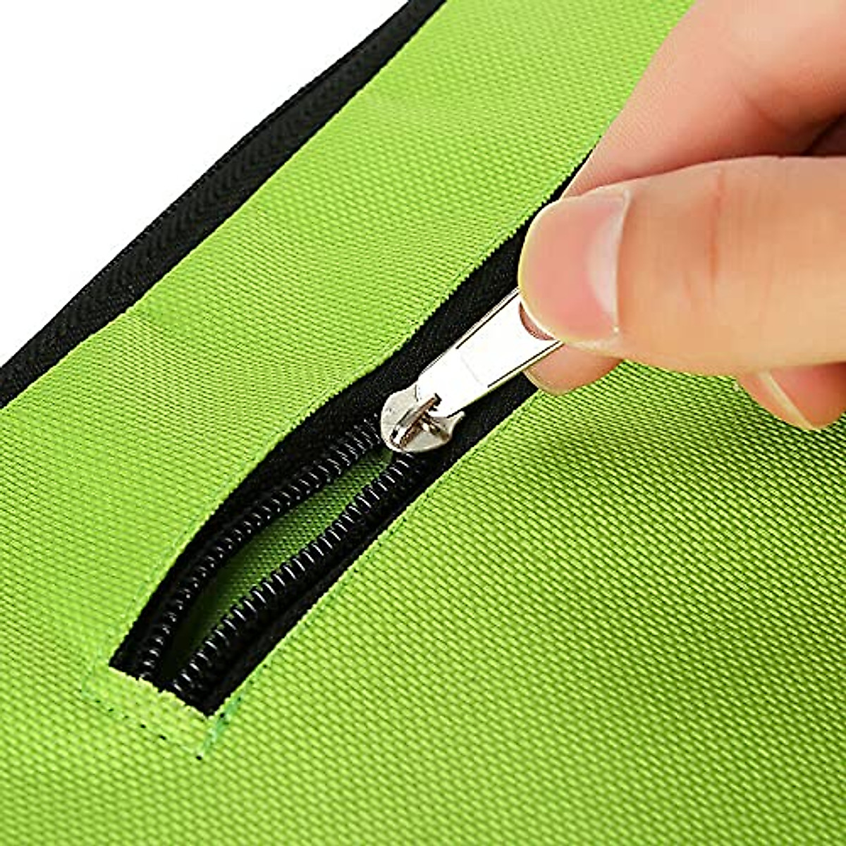 Bylesary Foldable Shopping Bag With Wheels, Reusable Grocery Bags Extra Large Foldable Heavy Duty Shopping Tote, With Reinforced Bottom & Handles, for Camping, Weekenders, Traveling