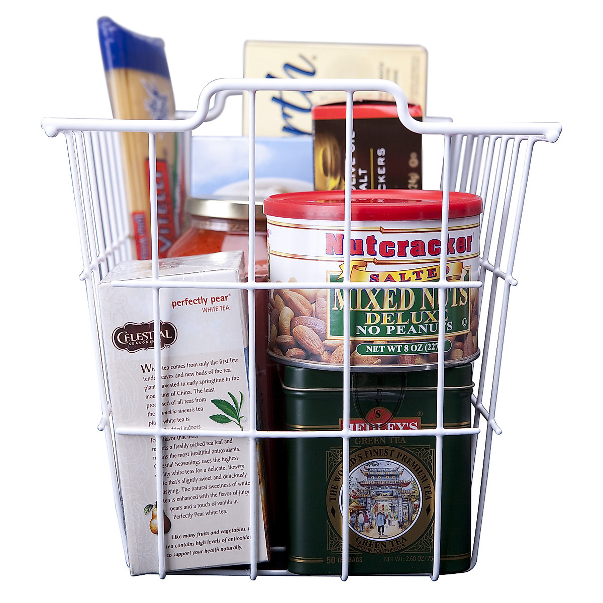 Grayline White 40604, Deep Storage Basket, Extra