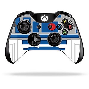 MightySkins Skin Compatible with Microsoft Xbox One or One S Controller - Cyber Bot | Protective, Durable, and Unique Vinyl wrap Cover | Easy to Apply, Remove, and Change Styles | Made in The USA