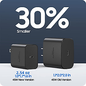 45W USB C Charger for Microsoft Surface Pro, Sisyphy Super Fast Charger with 6ft Surface Cable, GaN Tech PD3.0 QC3.0 PPS, Compatible for Surface Pro Surface Go and More USB C Laptops and Phones