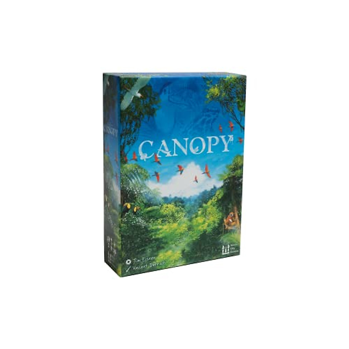Weird City Games: Canopy, Card Game, Fast and Fun Gameplay, Features 25 Unique Species of Rainforest Animals and Plants, Solo or Multiplayer Option, For Ages 8 and up