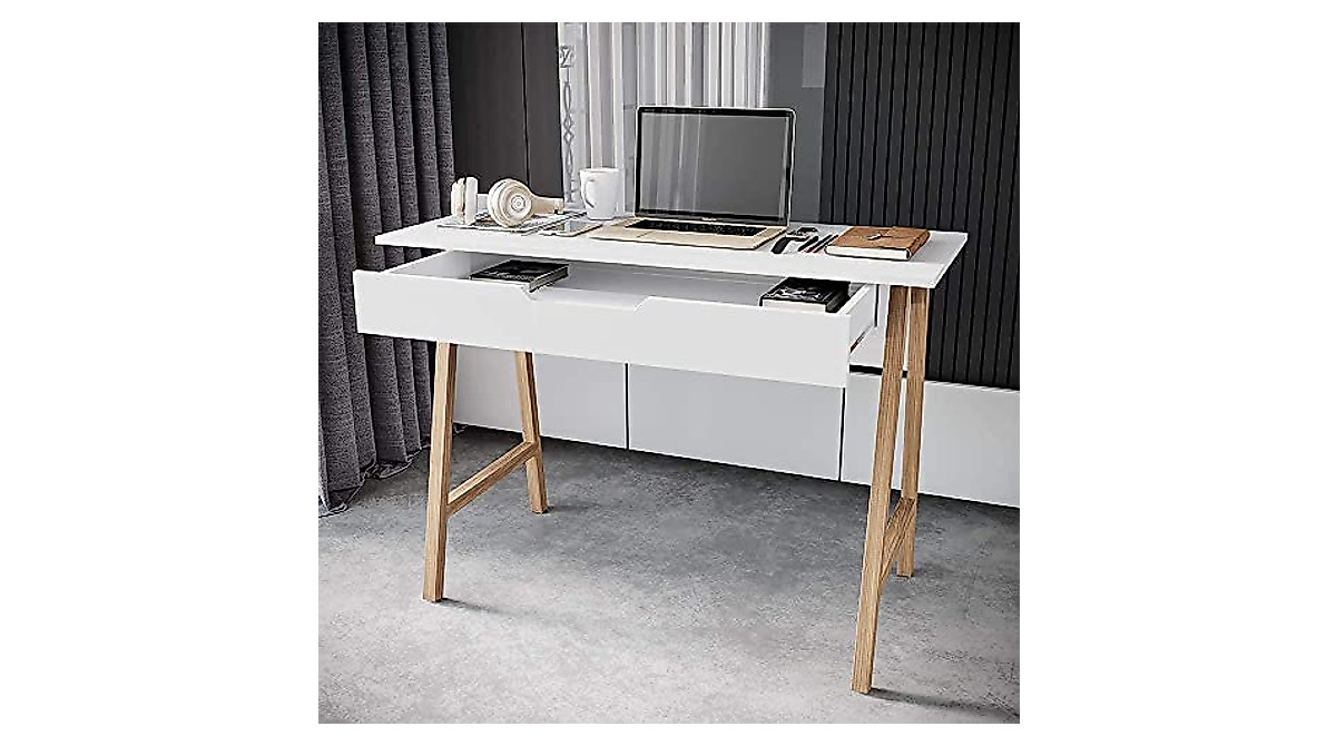 Modern 42" Parma Desk for Home & Office - Stylish Storage