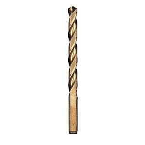 BOSCH CO4155 1-Piece 7/16 In. x 5-1/2 In. Cobalt Metal Drill Bit for Drilling Applications in Light-Gauge Metal, High-Carbon Steel, Aluminum and Ally Steel, Cast Iron, Stainless Steel, Titanium