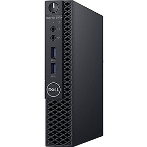 Dell Optiplex 3070 USFF, i5-8500T, 8GB RAM, 128GB SSD, Windows 10 Pro (Renewed)