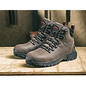 Avenger Work Boots Flight A7420 Men's Alloy Toe EH Waterproof Work Boots, 12 W
