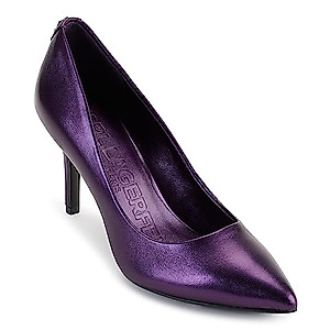 Karl Lagerfeld Paris Women's Royale Dress Pump, Violet, 9.5