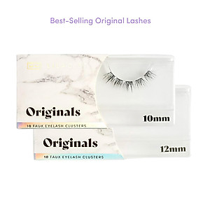 Lilac St - Starter Kit - Includes 2-Pack of Original Lashes, Clear Lash Glue, Lash Applicator- Soft, Natural Look - Long-Lasting, Lightweight, Reusable - Vegan & Cruelty Free