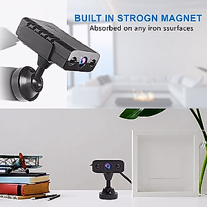 Smallest Spy Camera,Hidden Camera Detector,HD1080P Wireless Wif Camera, Mini Video Surveillance,Baby Monitor Camera with Night Vision,Motion Detection,Cloud Storage for Security with iOS Android APP