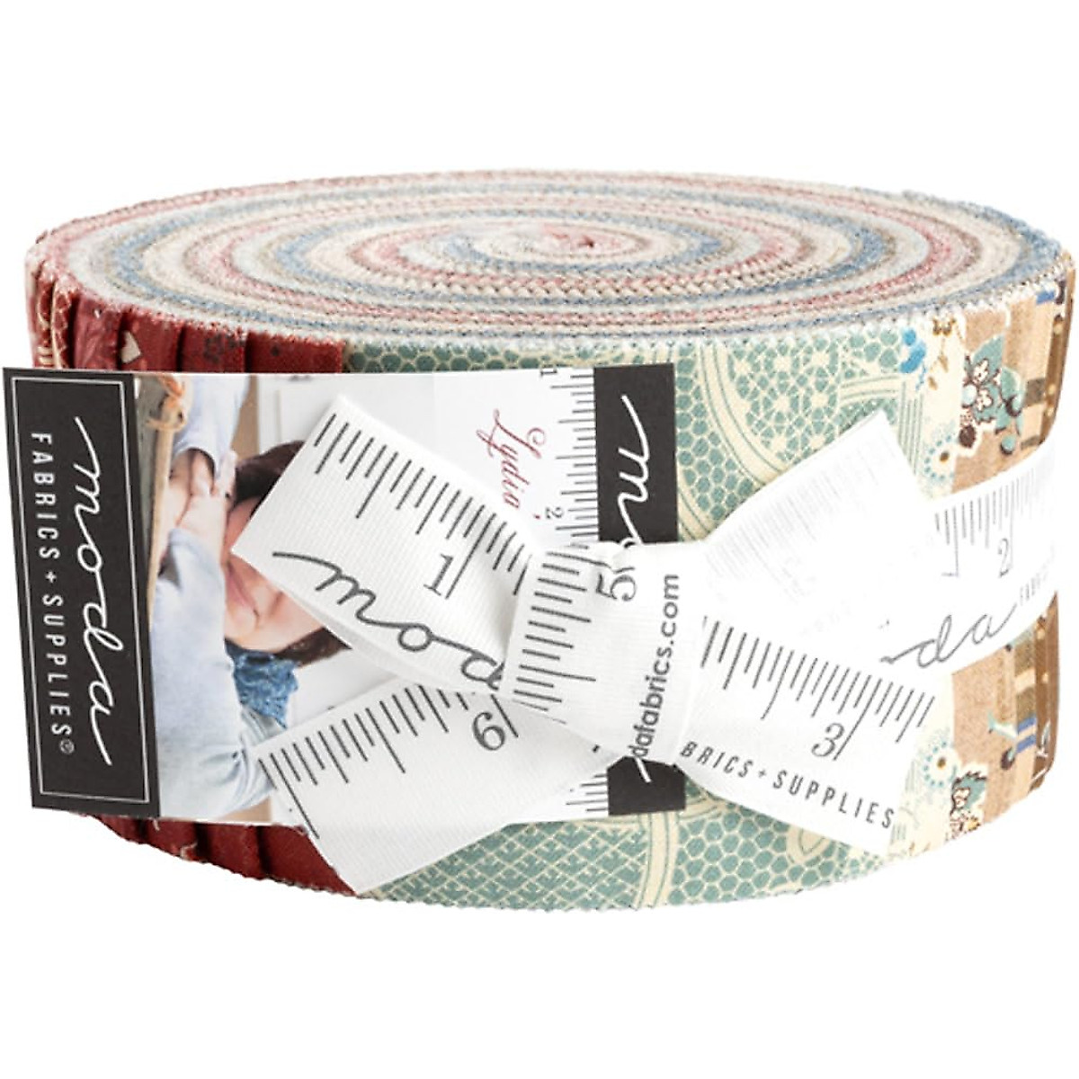 Moda Fabrics Lydia's Lace 1840-1881 Jelly Roll by Betsy Chutchian 31680JR