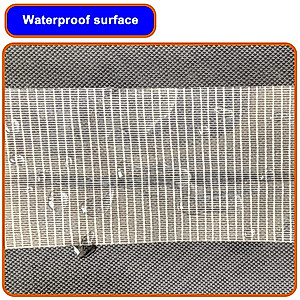 KAIHENG 39FT RV Awning Repair Tape, Tent Repair Tape, Canvas Repair Tape, Tent Repair Tape for Tarp, Sail Tape, Tear Repair Patch Kit, Waterproof Repair Tape for Boat Covers, Canopy