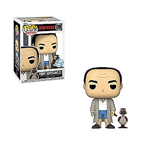 Funko The Sopranos Tony Soprano with Duck Pop Exclusive Bundled with Pop Protector 1295