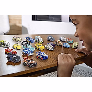 Mattel Disney Cars Toys Mini Racers 21-Pack of Collectible Die-Cast Toy Cars & Trucks Inspired by Movie Characters (Amazon Exclusive)