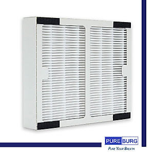 PUREBURG IAF-H-100B True HEPA Replacement Filter Kit 1+2 Compatible with Idylis IAF-H-100B, IAP-10-050,IAP-10-125, IAP-10-150, AC-2125, AC-2126, AC-40-140 Air Purifiers
