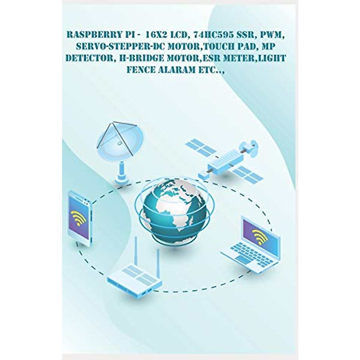Raspberry Pi - New Technology: 16x2 LCD, 74HC595 SSR, PWM, Servo-Stepper-DC Motor,Touch Pad, MP Detector, H-Bridge Motor,ESR Meter,Light Fence Alaram etc..,