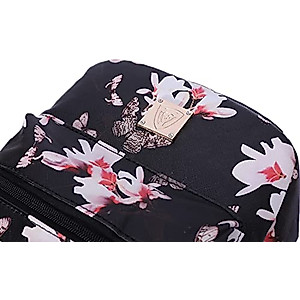 American Shield Girls Mini Waterproof ipad Backpack Casual Lightweight Light Strong Sport Daypack 06051 (Black5)