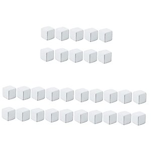 Ipetboom 30 pcs Reptiles Chlorine Household Reptile Natural Fish Turtle Stones Lizard Turtles Professional Freshwater Mineral Removal Substrate Minerals Supplies Aquarium Calcium White