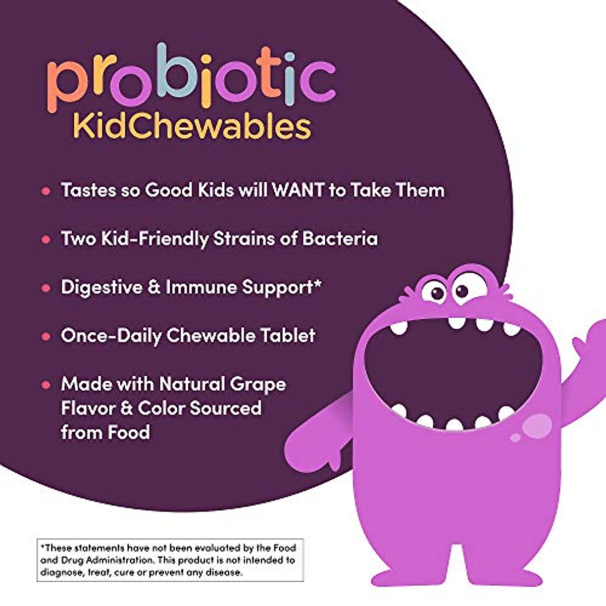 AMERICAN HEALTH Probiotic Kid Chewables, 30 Count