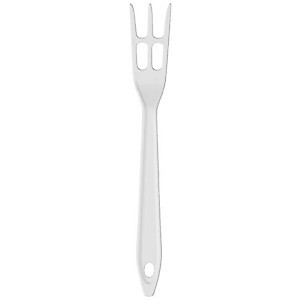 Hutzler Waffle Fork, 11", White,3702-2WH,2