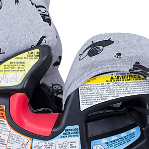 JYOKO Kids Cotton Cover Liner for car seat Compatible with Graco 4Ever DLX 4-in-1 (Cover, Robot Space)