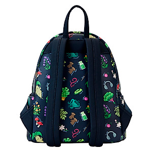 Loungefly Harry Potter Herbology Mini Backpack Shoulder Bag Handbag Faux Leather