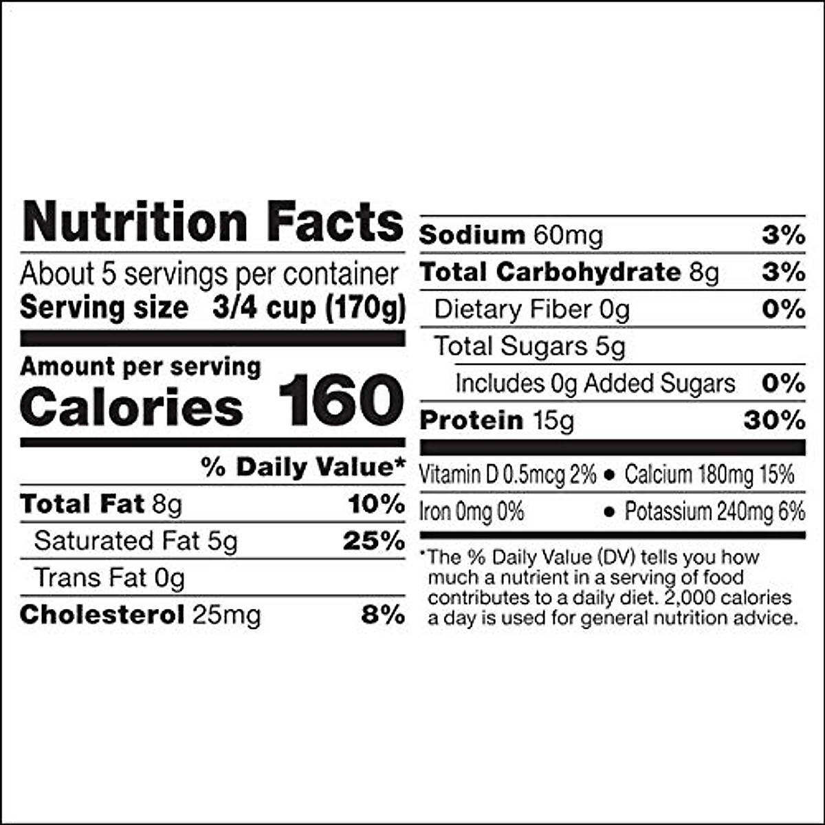 Wallaby Organic Aussie Greek Whole Milk Yogurt, Plain, 32 oz. USDA Organic