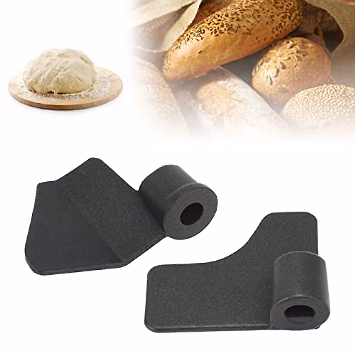Breadmaker Paddle, Stainless Steel Bread Maker Blade Non stick Kneading Blade Replacement for Breadmaker Machine Mixing Blade Replacement Part(Model 2)