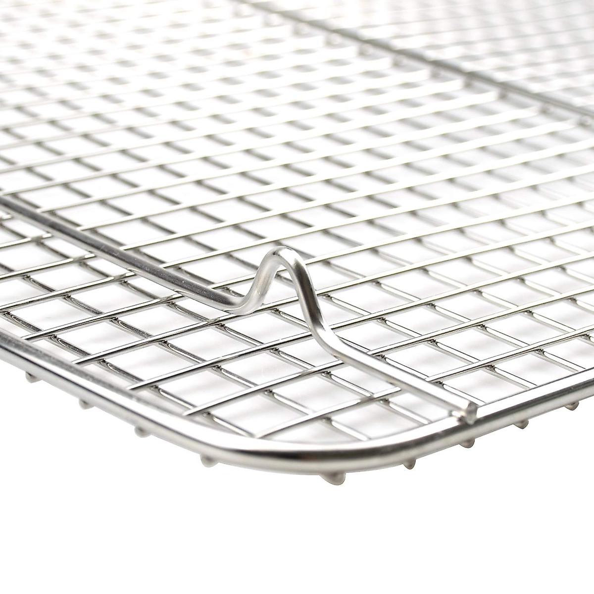 Foraineam 2-Pack Stainless Steel Cooling Rack, 11.5 x 16.5 inch Large Baking Rack Fits Half Sheet Pans, Oven Safe Wire Rack for Cooking, Roasting & Drying