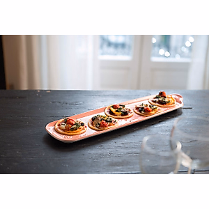 Emile Henry 16.5" x 4" Appetizer Platter | Clay