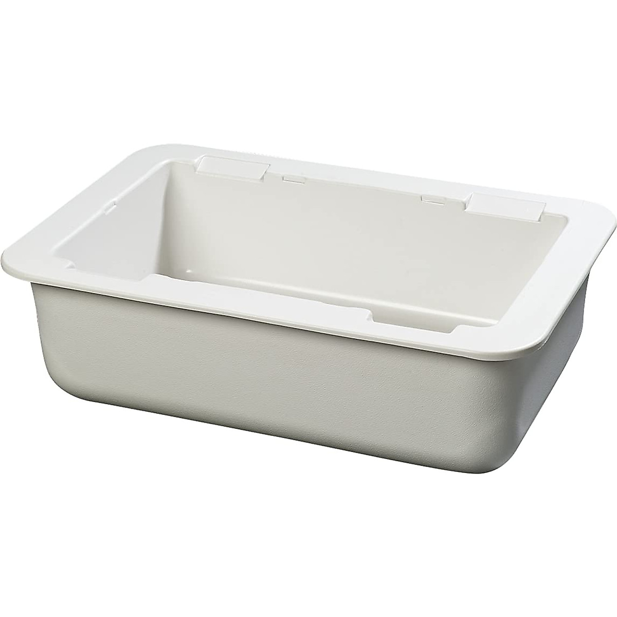 CFS CM104202 Coldmaster Full Size Insulated Cold Pan Holder, 24.1 Quart Capacity, 6" Deep, White