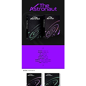 BTS JIN The Astronaut 1st Single Album CD+Folding poster on pack+Photobook+Lyric card+Postcard+Graphic sticker+Seal sticker+Photocard+Tracking (VERSION.01)